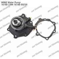 China Water Pump W06E 16100-2384 16100-E0250 for sale
