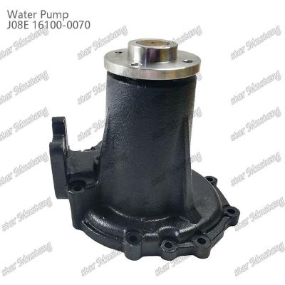 Cina J08E Pompa d'acqua per motore 16100-0070 per ricambi per motore HINO in vendita