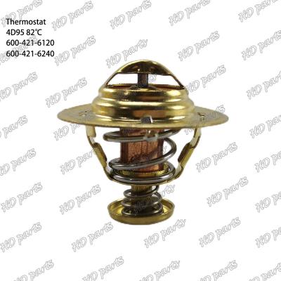 Китай 4D95 Thermostat 82℃ 600-421-6120 600-421-6240 For Komatsu Engine продается