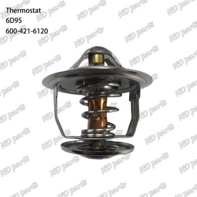 Китай Thermostat 6D95 82℃ 600-421-6120 600-421-6110 600-421-6360 Engine Part продается