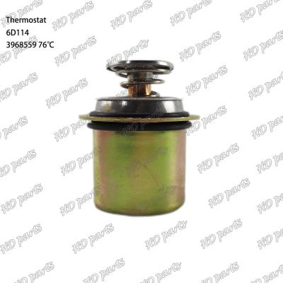 Китай Thermostat 6D114 3968559 76℃ Engine Part продается