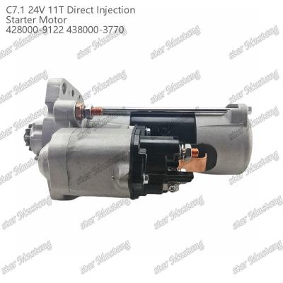 Китай Engine Starter Motor C7.1 DI Type 24V 11T 428000-9122 438000-3770 For Caterpillar Engine Spare Parts продается