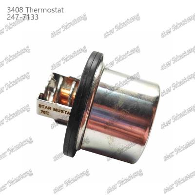 Cina Termostato 3408 76° 247-7133 Parte del motore in vendita