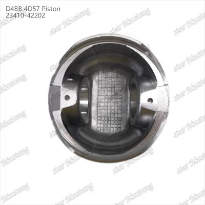 China High Durability DIESEL ENGINE PISTON for D4BB 4D57 23410-42202 Light and Durable for sale