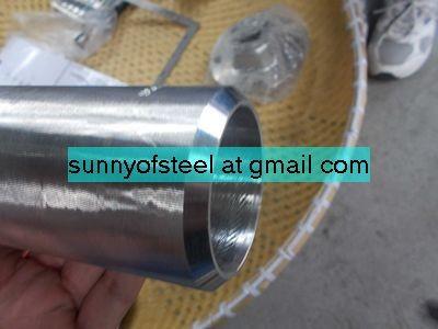 China duplex stainless ASTM A182 F51 F53 F55 F44 F904L coupling plug bushing swage nipple for sale