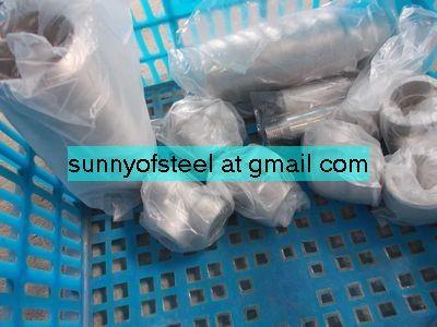 China duplex A182 F904L/UNS N08904/1.4539 coupling plug bushing swage nipple insert union for sale