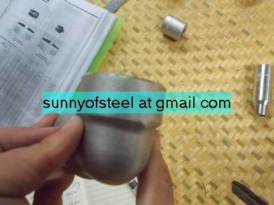 China Alloy 201/Nickel 201 forged socket welding SW threaded pipe fittings fitting for sale