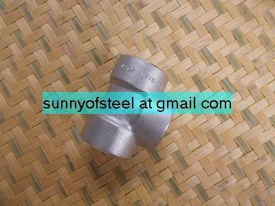 China Alloy 925/Incoloy 925/UNS N09925 forged socket welding SW threaded pipe fittings fitting for sale