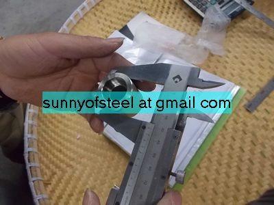 China Incoloy 25-6Mo/UNS N08925/256MO forged socket welding SW threaded pipe fittings fitting for sale