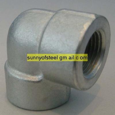 China Alloy 901/UNS N09901/1.4898 forged socket threaded elbow tee cap cross coupling for sale