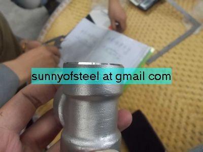 China UNS N04400/2.4360 forged socket threaded elbow tee cap cross coupling for sale