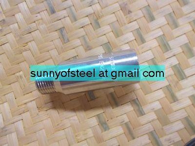 China Alloy C22/Hastelloy C22 forged socket threaded plug nipple boss union insert for sale
