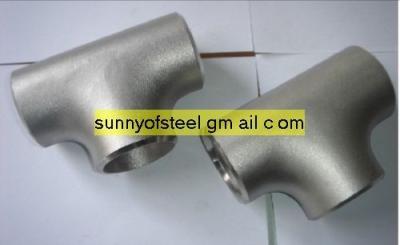 China ASTM A 815 ASME SA-815 WP UNS S32550 tee equal for sale