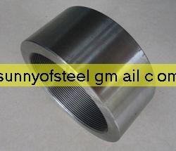China stainless ASTM A182 F309h soket weld half coupling for sale