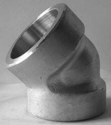 China ASTM B564 UNS N10276 socket welding 45deg elbow for sale