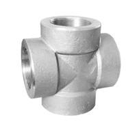 China forged UNS N10276 threaded cross for sale