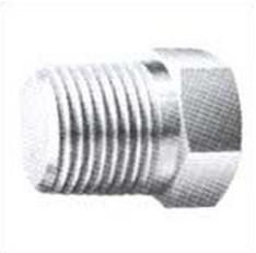 China duplex 254smo stainless ASTM A182 F44 UNS S31254 1.4547 forged socket threaded plug nipple for sale