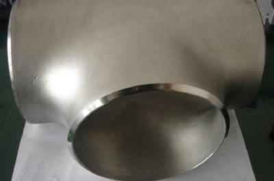 China DIN2615 stainless pipe fittings equal tee for sale