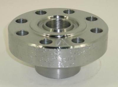 China ISO 7005-1 hubbed threaded flange for sale