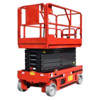 Quality Premium 19ft Full Electric Scissor Lift Platform Self Propelled For Aerial Work for sale