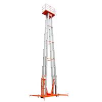 Quality High Mobile 4 Vertical Mast Lift Order Picker 300kg 12m 14m 16m 18m For Hotel for sale