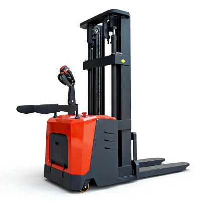 China 1500kg 3000kg Powered Electric Pallet Truck Stacker Ergonomic Handle for sale