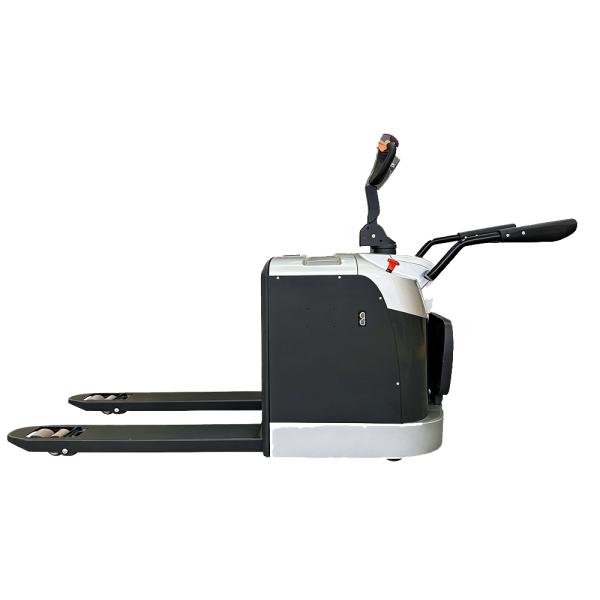 Quality Battery Powered Walkie Straddle Pallet Stacker Truck Heavy Duty Horizontal for sale