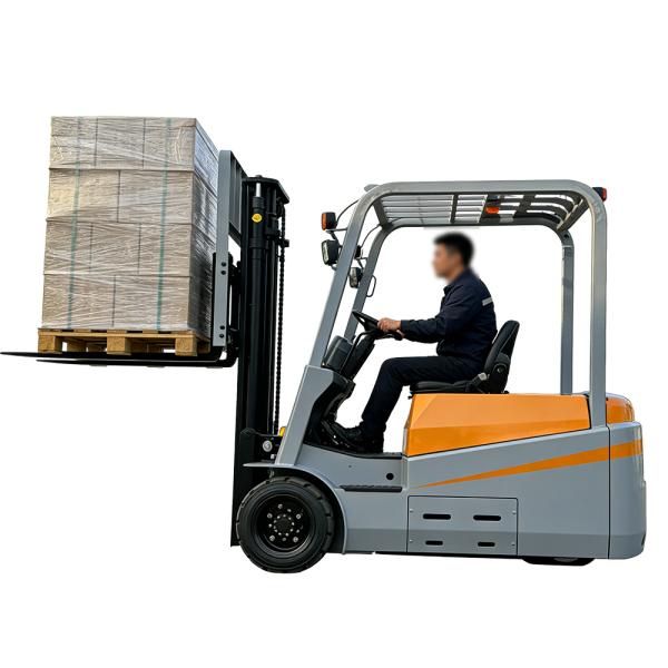 Quality 3 Wheel Counterbalance Forklift Machine Compact Sit Down Electric Industrial Materials Handler for sale