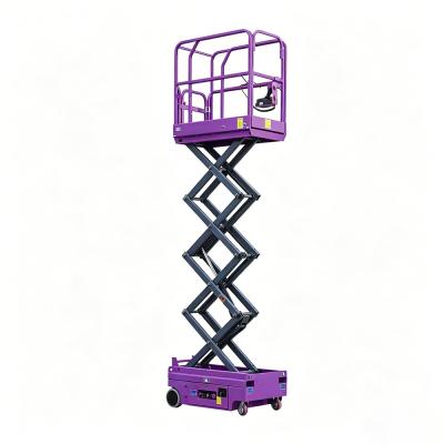 China Ultra Compact Self Propelled Scissor Lift Semiconductor Cleanroom Aerial Platform for sale