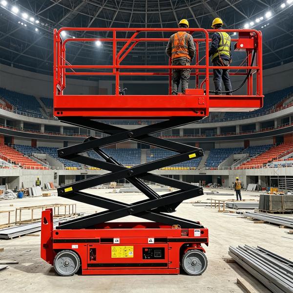 Quality Aerial Lightweight Scissors Lift Platform Autonomous Driveable EN Certificated for sale