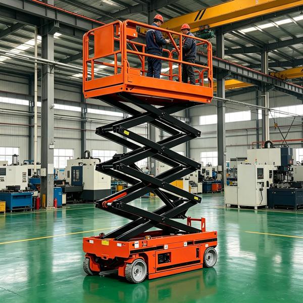 Quality Aerial Lightweight Scissors Lift Platform Autonomous Driveable EN Certificated for sale