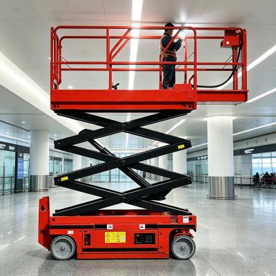 China Full Electric Scissor Lift Spacecraft Assembly And Aerospace Manufacturing Hub for sale