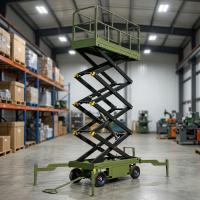 China Explosion Proof Mobile Scissors Lift Platform 40 Foot For Construction for sale