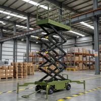 China Explosion Proof Mobile Scissors Lift Platform 40 Foot For Construction for sale