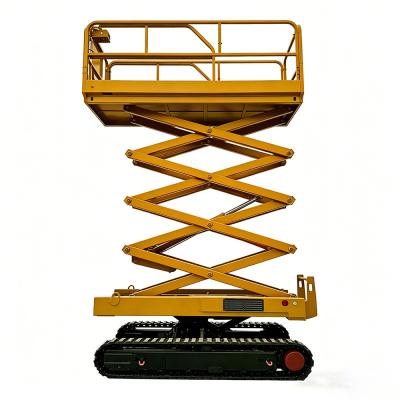 China Outdoor Horizontal 26 Foot Scissor Lift Heavy Duty Towable Equipment for sale