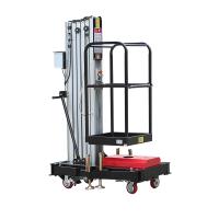 Quality Single Man Driveable Vertical Mast Lift Platform Waterproof 130kg 150kg 250kg for sale