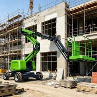 Quality 40 Ft Telandor Diesel Articulating Boom Lift For Demolition for sale