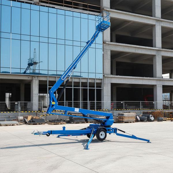 Quality Telescopic Electric Articulating Boom Lift Platform 200kg 14m Custom for sale