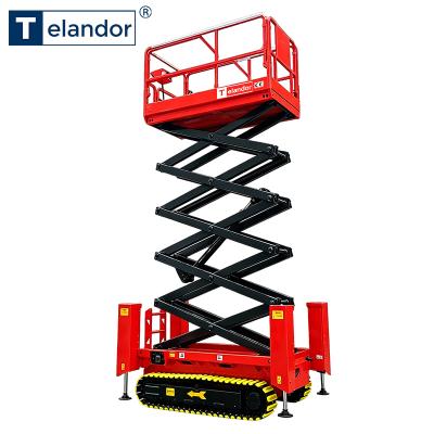 China 14m Track-mounted Scissor Lift for sale