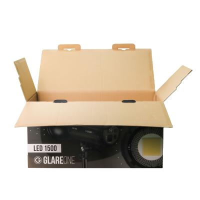 China Consumer Electronics Folders Customized Rigid Paper Box For LED Light Protection for sale