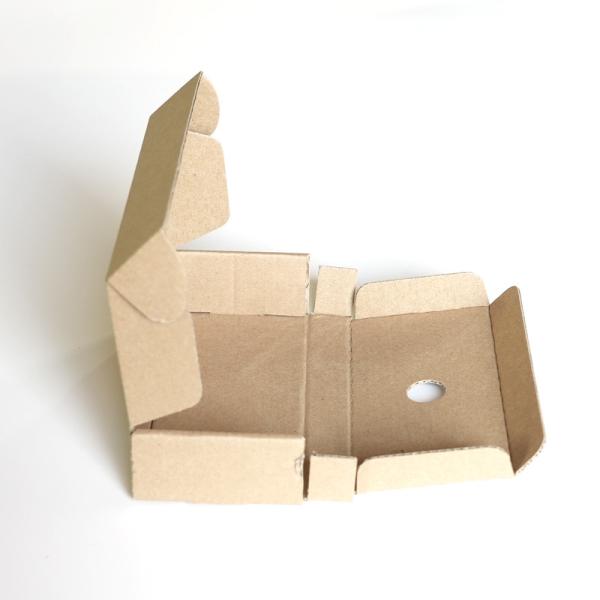 Embossed Folding Corrugated Cardboard Jewelry Shipping Boxes Custom Logo Printed
