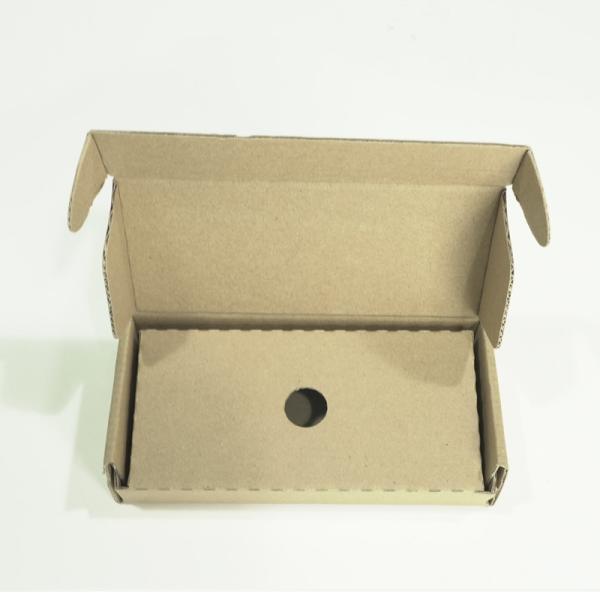 Embossed Folding Corrugated Cardboard Jewelry Shipping Boxes Custom Logo Printed
