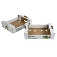 China Direct Custom Printing Rectangle Corrugated Box For Avocado Fruit for sale