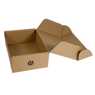 China Recycled Custom Logo Cardboard Folding Boxes Embossing Shipping Shoe Paper Box for sale