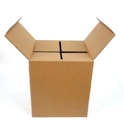 Cina Materiale di imballaggio carta kraft personalizzato Scatola regalo portatile con piegatura e corda in vendita