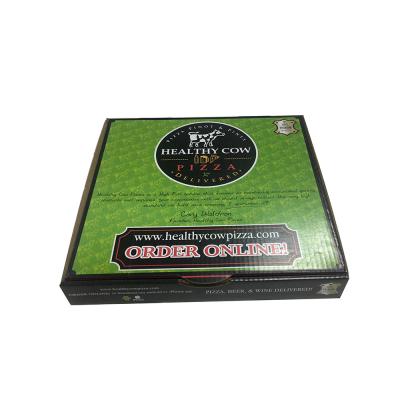 China Corrugated Board Frozen Pizza Box For Simple And Convenient Food Packaging for sale