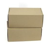 China Custom Logo Folding Rectangle Corrugated Shipping Boxes For Industrial Gift Packaging for sale