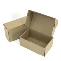 China Custom Logo Folding Rectangle Corrugated Shipping Boxes For Industrial Gift Packaging for sale