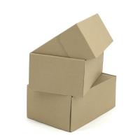 China Custom Logo Folding Rectangle Corrugated Shipping Boxes For Industrial Gift Packaging for sale