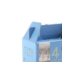 China 4C Offset Printing  Cardboard Beer Boxes Custom Logo Mailing Box for sale